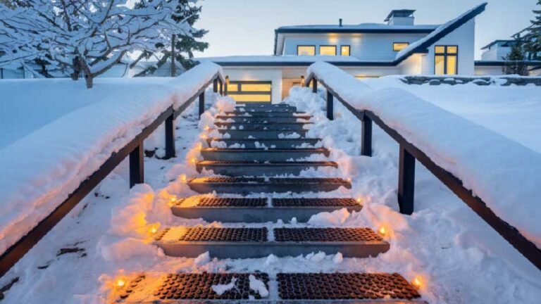 Heated Stair Mats: Eco Impact & Winter Safety Solution - greenecodream.com